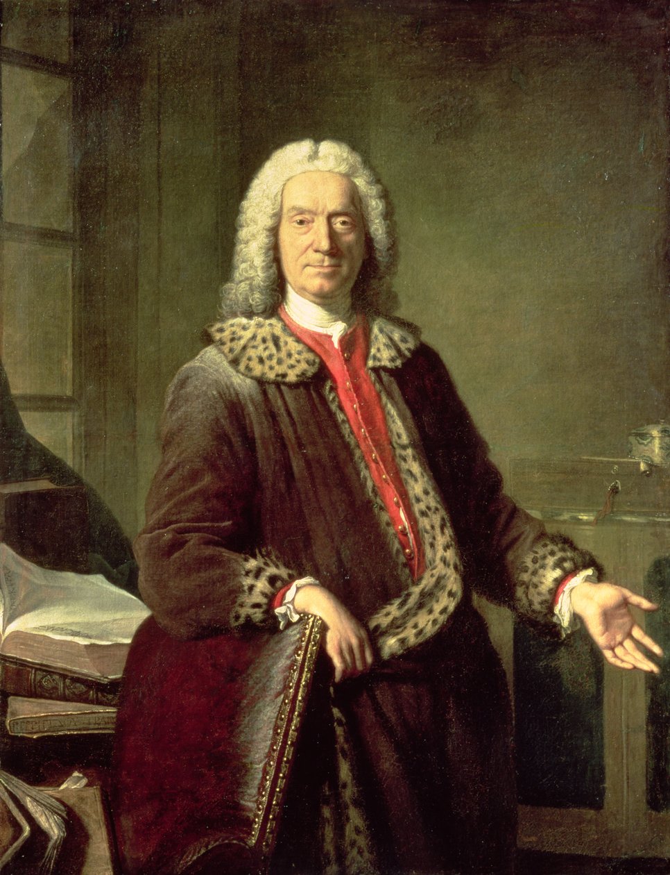 Portrait of Prosper Jolyot de Crebillon, 1746